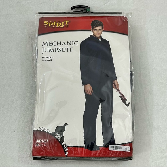 Spirit | Accessories | Spirit Halloween Dark Navy Blue Mechanic ...